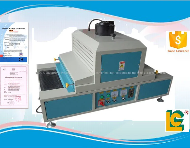 Small Table Style Uv Curing Machine Uv Laminating Machine Dryer Tunnel ...