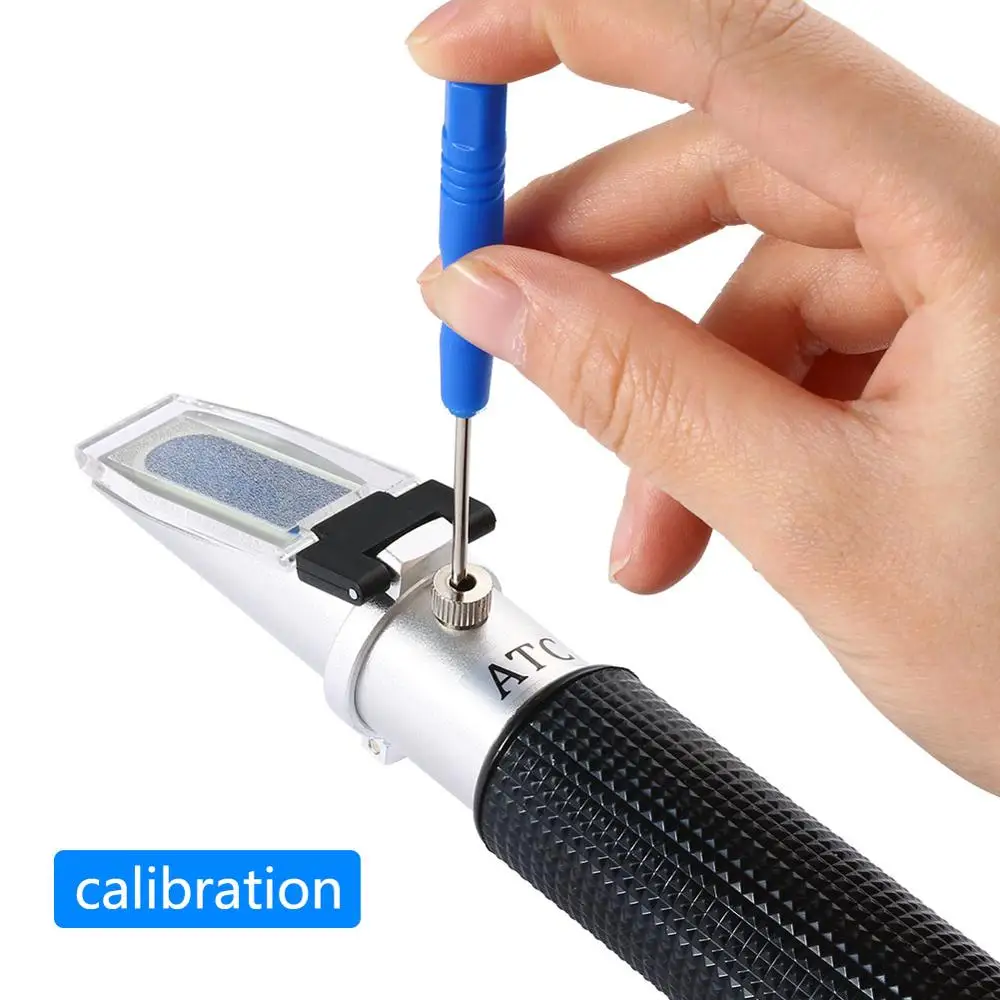 Hand Held 0-80% Alcohol Refractometer - YIERYI Spirits Tester