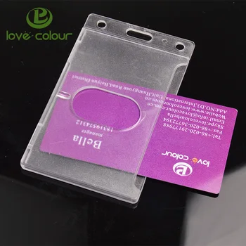Customized Clear Plastic Rigid Hard Case Card Holder - Buy Rigid Hard ...