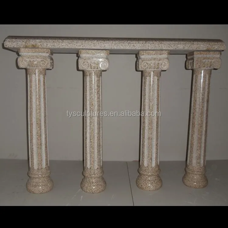 Wholesale Custom Outside Decorative Greek Fence Columns