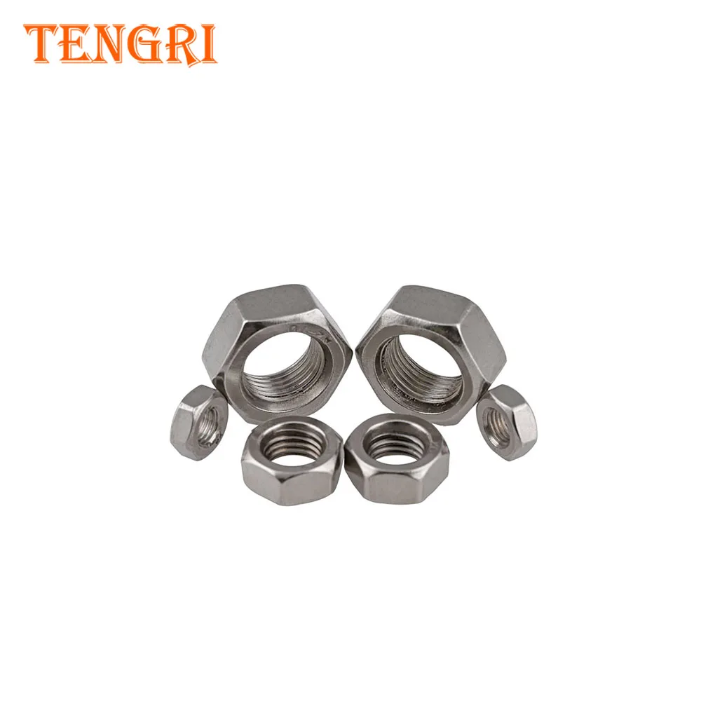 Shanghai Tengr Din 791 Hexagon Nuts With Fine Pitch Thread - Buy Black ...