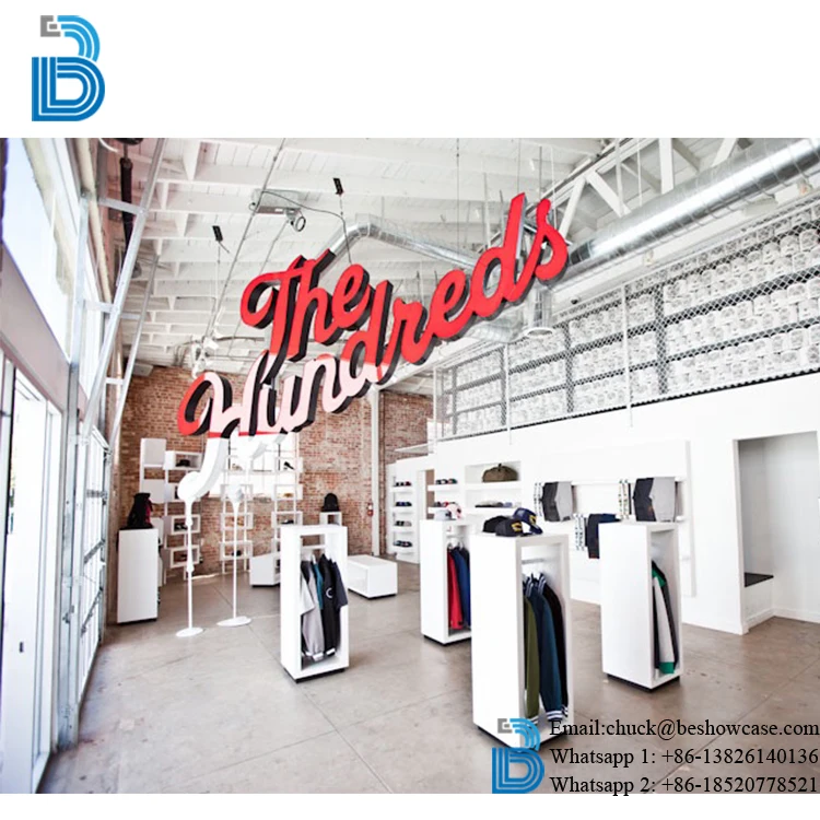 Retail Child Clothing Store Fixtures - Fashion Shop Interior Design