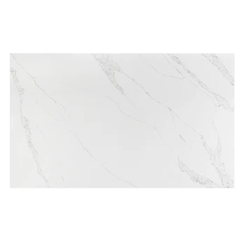 Custom Artificial Mystic White Quartz Stone Solid Surface Nano Glass ...