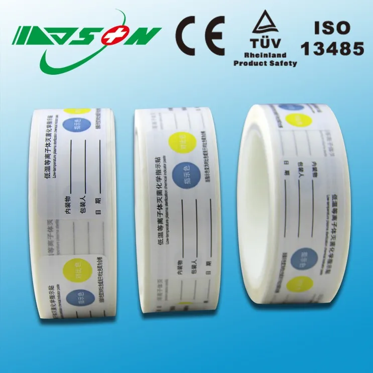 Medical Plasma Sterilization Chemical Indicator Strips/ Labels/ Tapes ...