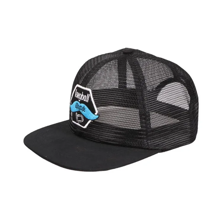 Promotional Unisex Trucker Hat Mesh Blank Truck Cap Custom Embroidery ...