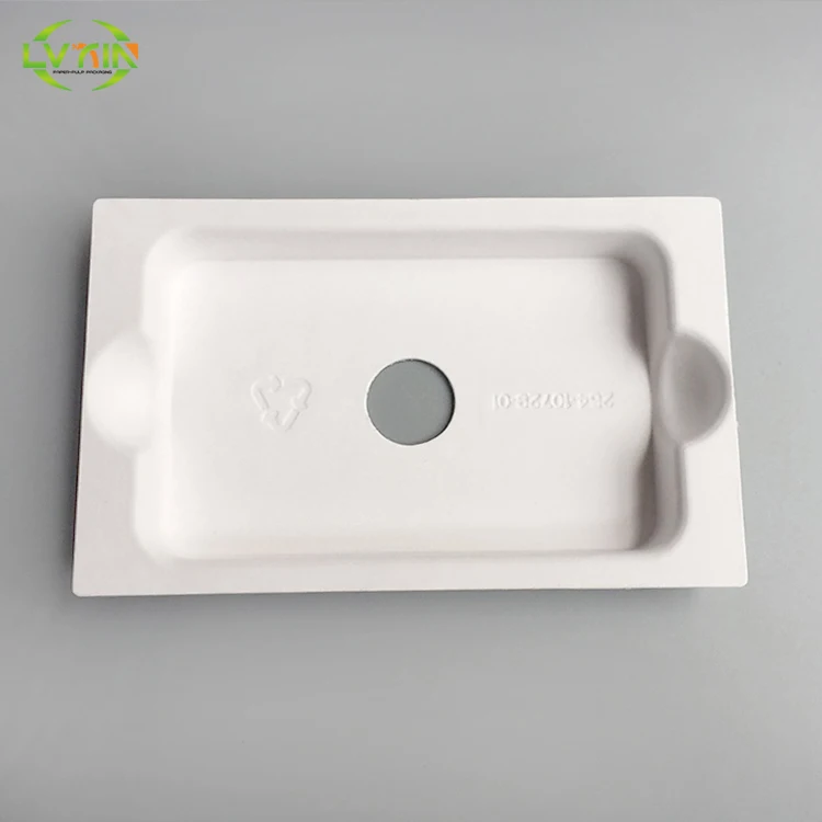 Thermoforming Paper Tray,Molded Pulp Packaging Insert Paper Electronic ...