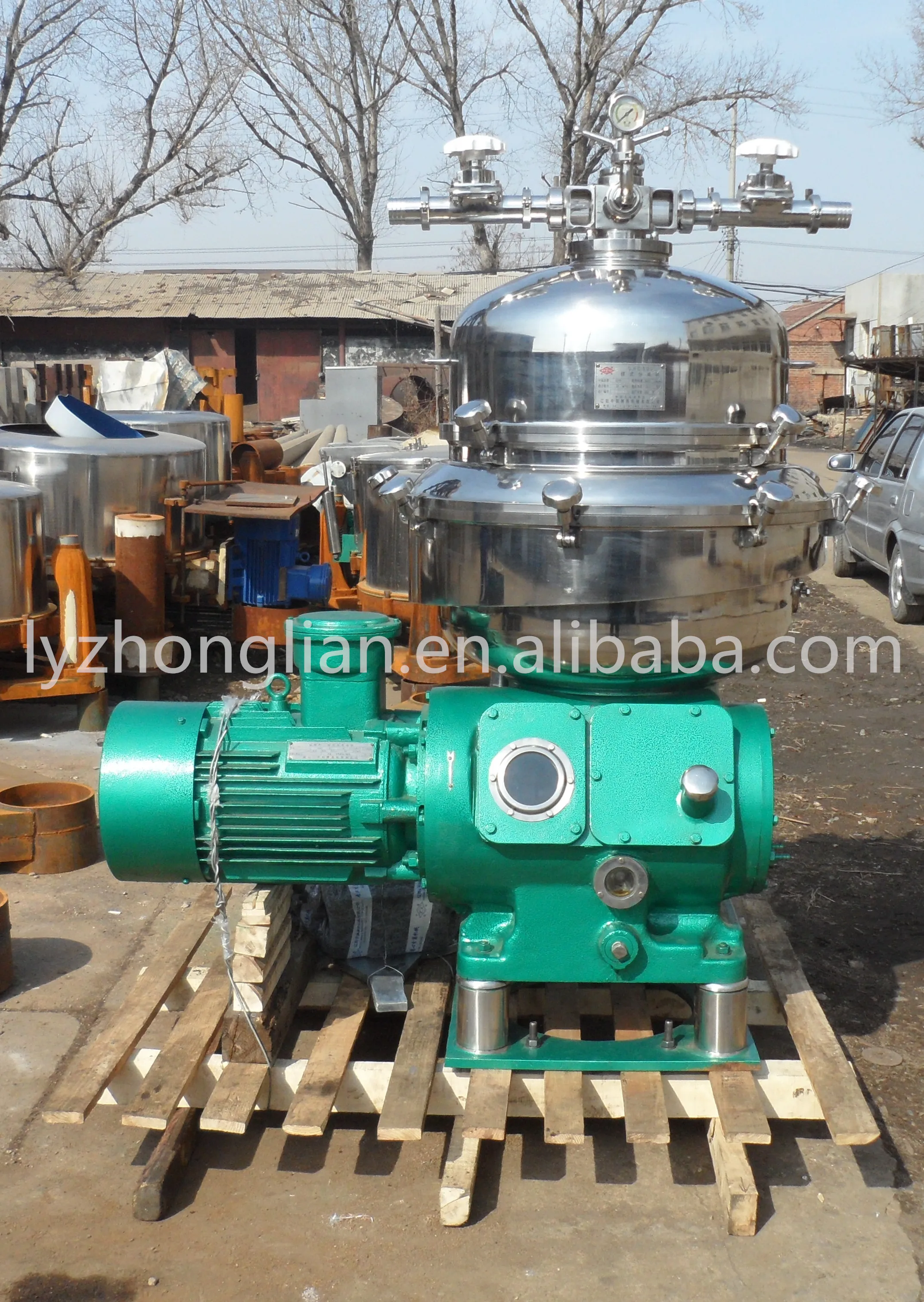 Pharmaceutical Dairy Separator Milk Cream Separator Disc Stack ...