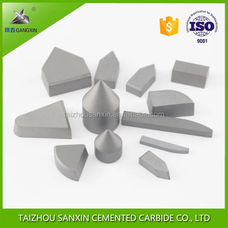 Virgin Material Cemented Tungsten Yg6 Carbide Brazed Cutting Tool Tips/inserts/blades,P30 ...