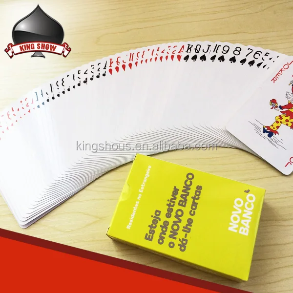 Custom Printed Front And Back Design Poker Playing Card - Buy Custom ...