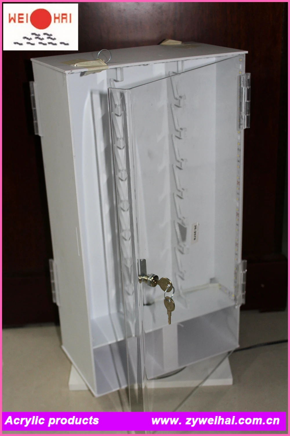 Rotating Acrylic Knife Display Cases - Buy Acrylic Knife Display Cases ...