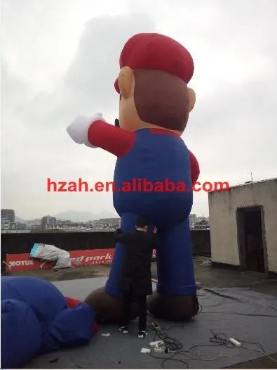 Hot Sale Advertising Inflatable Super Mario Character Model - Buy ...