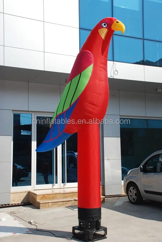 Green Nylon Inflatable Alien Air Dancer Advertising Inflatable Waving ...