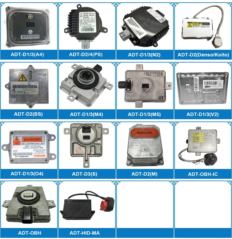 Autodragons D1/ D3 Oem Xenon Hid Ballasts Control 12v35w 6948180 ...