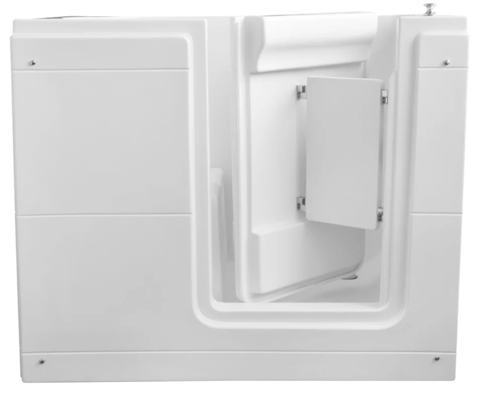 Acrylic Walk In Bathtub Small Sized Apartment Walk In Tub Corner ...