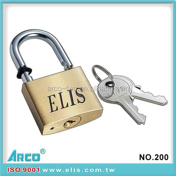 Rectangular Solid Brass Padlock,High Quality Brass Padlock - Buy Brass ...