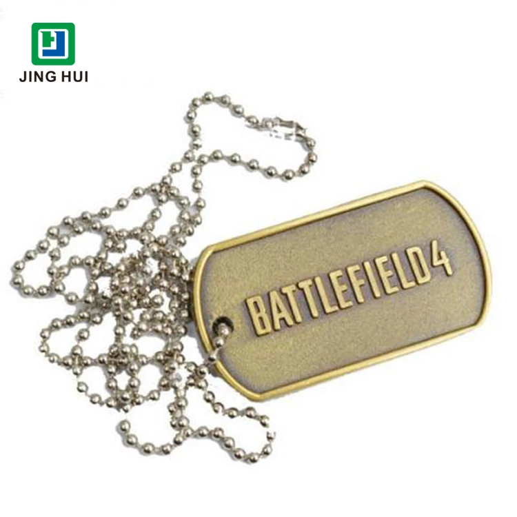 Custom Logo Factory Price Embossed Metal Laser Dog Tag - Buy Dog Tag ...