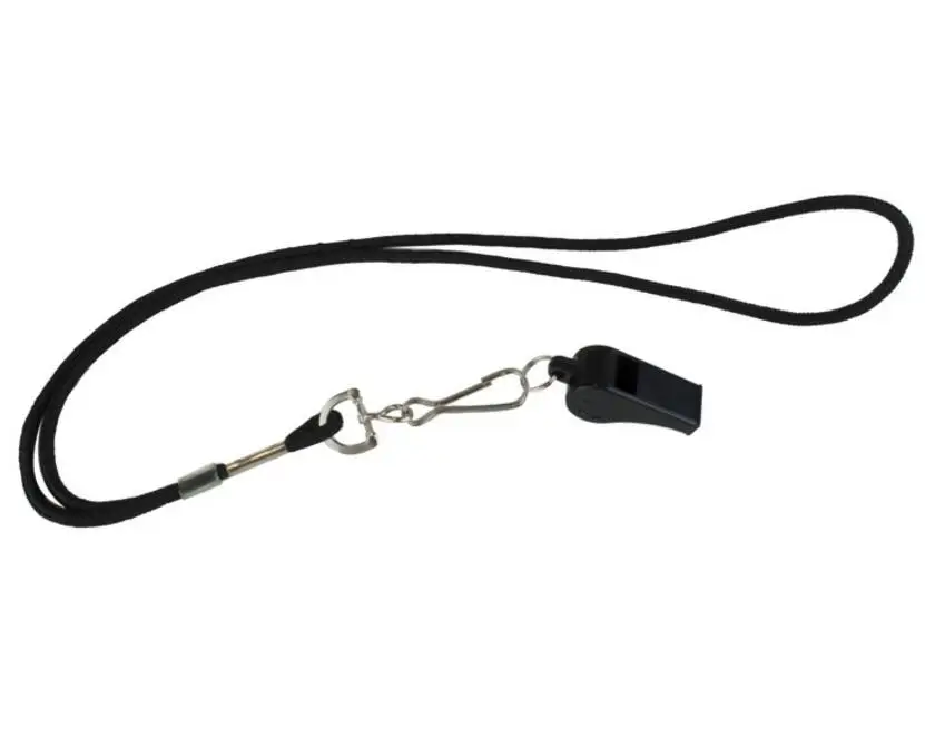 Colorful Plastic Whistle With String And Clip - Buy Plastic Whistle ...