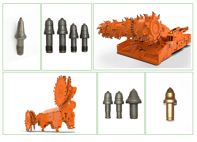 13mm Pdc Conical Cutter Coal Cutter Picks Mining Bits Underground ...