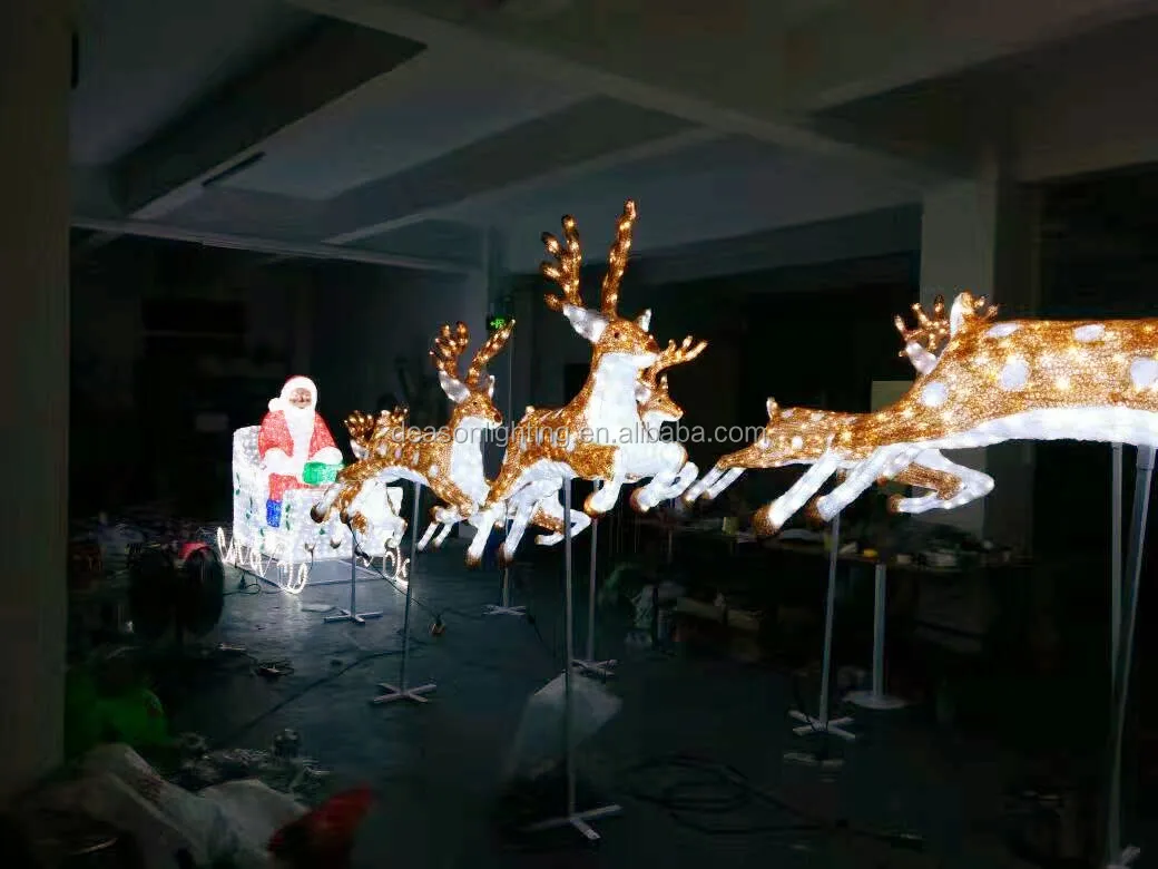 Led Acrylic Deer - Buy Reindeer Led Lights,Reindeer Led Outdoor ...