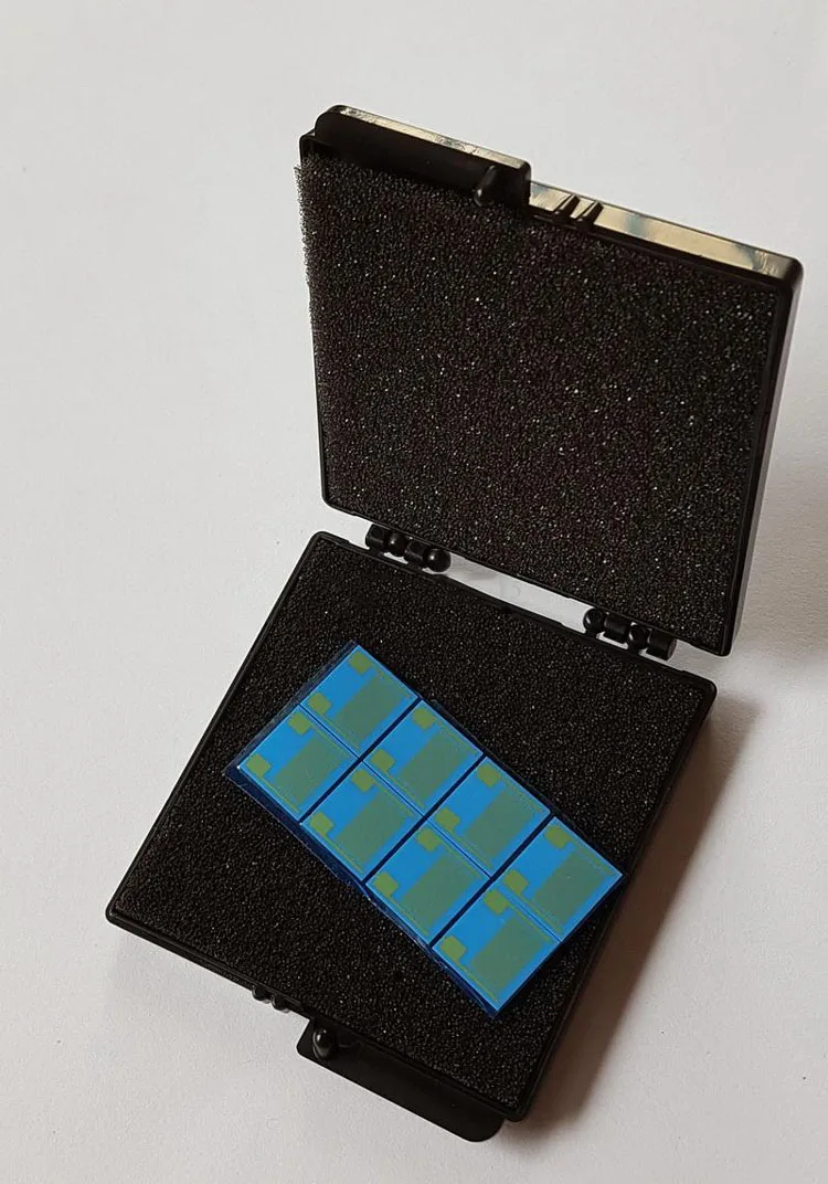 Interdigitated Finger Electrode: Gold on Alumina Substrate 10x10mm for ...