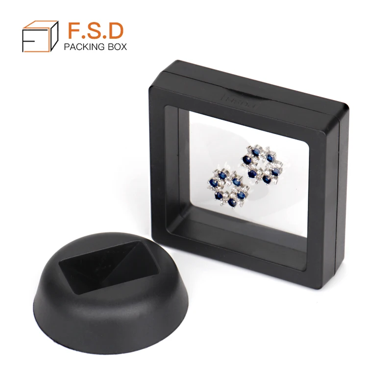 3D Floating Frame Box - Elegant Jewelry Display Solutions