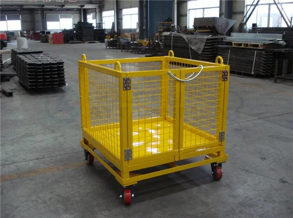 Crane And Overhead Lifting Goods Cages - Buy Goods Cages,Waste And ...