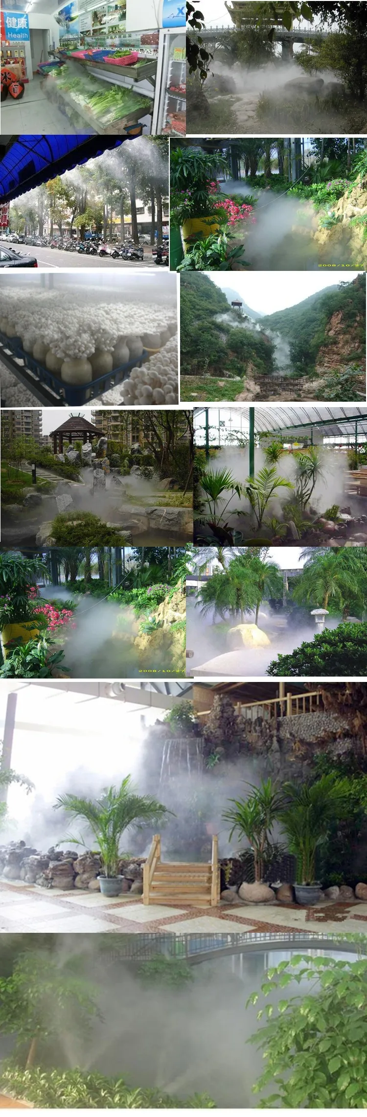 Made In China Removable High Pressure 1l Greenhouse Fog System - Buy ...