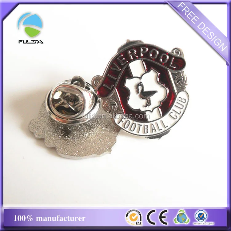 Custom Football Pin Badge Football Collar Pin - Buy Football Pin ...