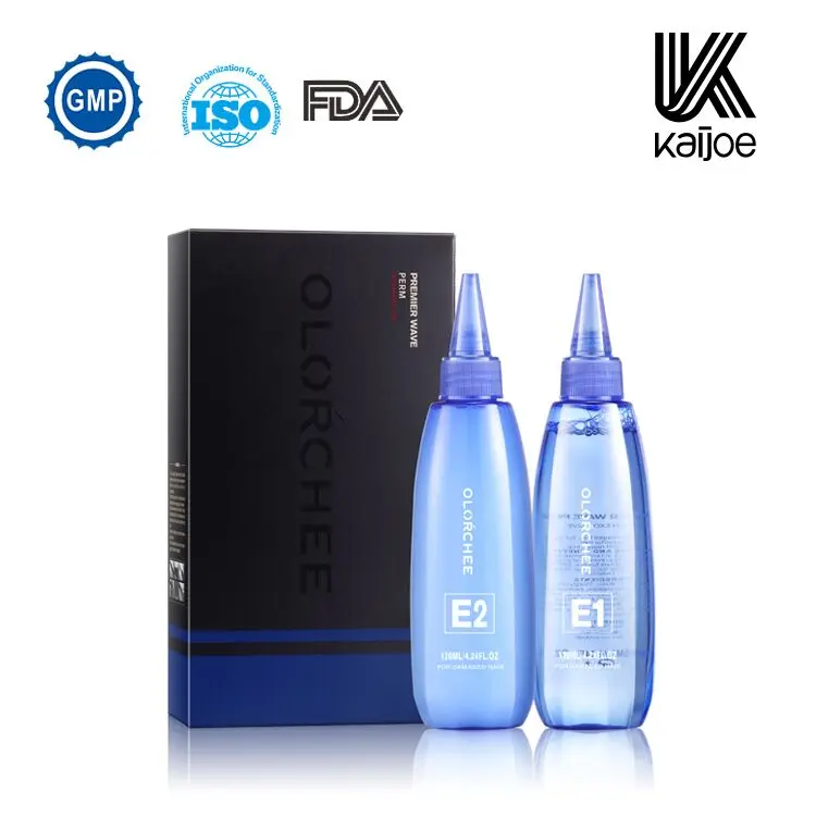 Olorchee Private Brands Premier Cold Wave Hair Curly Perm Lotion for ...