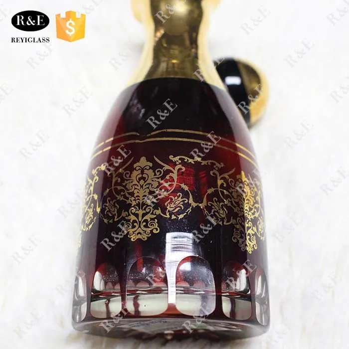 Arabian Oud Oil Glass Bottle - Refillable & Fancy Decanter