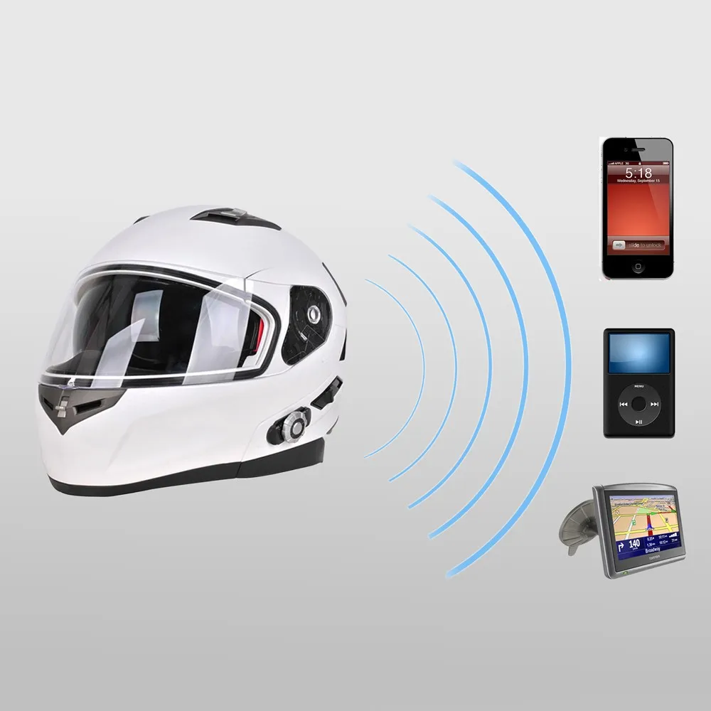 Freedconn BM2-S Bluetooth Intercom Helmet - 500M Range