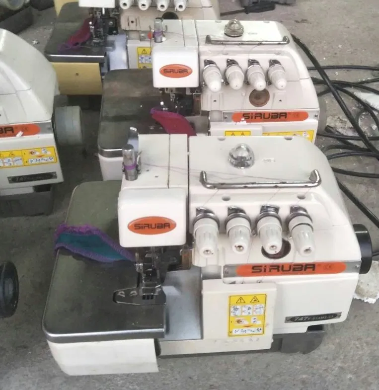 Used SIRUBA 747 Overlock Sewing Machine - 80% New Condition