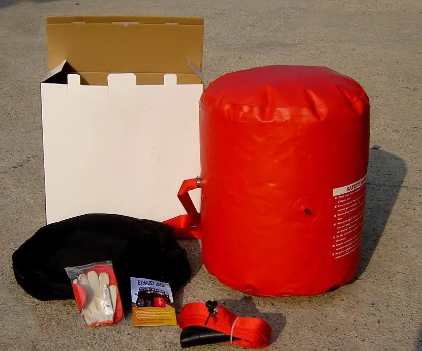 Njq-4.2t Off Road 4x4 Air Jack Exhaust Air Jack And Inflatable Jack ...