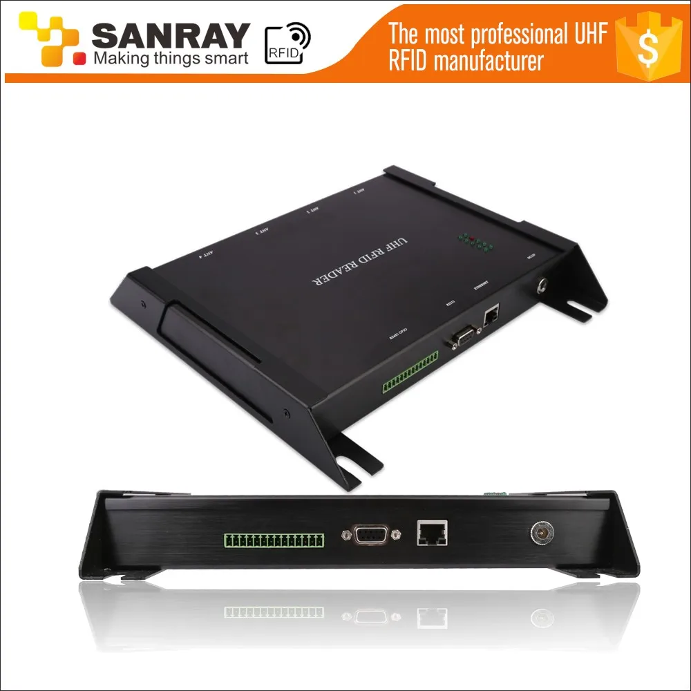 Sanray Multiplexer F5860 Uhf เครื่องอ่าน Rfid 4พอร์ต - Buy Uhf Rfid ...