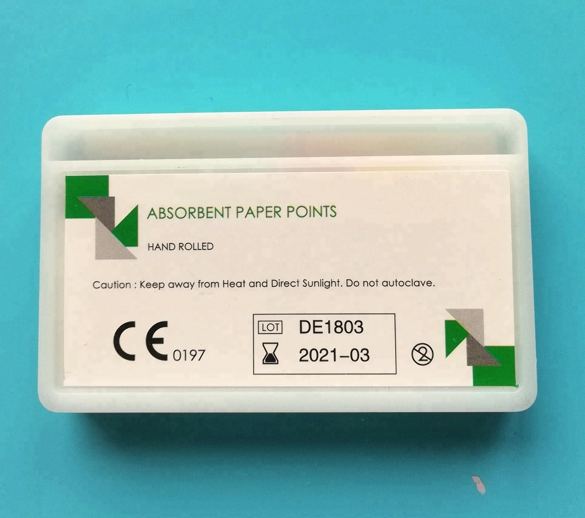 Color Coded Dental Absorbent Paper Points - Buy Absorbent Paper Points ...