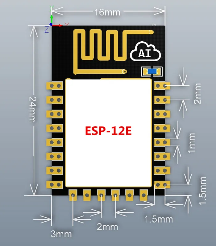Esp8266ex New And Original Wifi Module Esp 12e Buy Wifi Direct Module