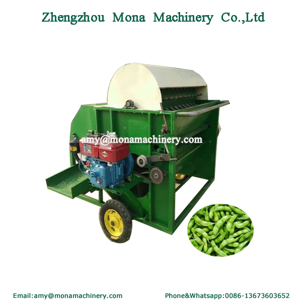 Efficient Edamame Bean Harvester - High Productivity Machine