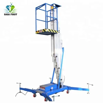 Electric Hydraulic Mobile One Person Lift Platform - Buy One Person ...