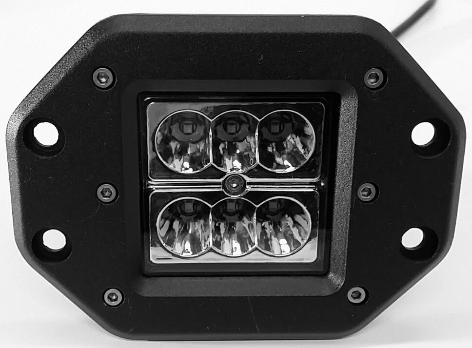 18w 24w Flush Mount Led Work Light 12v Spot Flood 24watt Cube Led Work ...