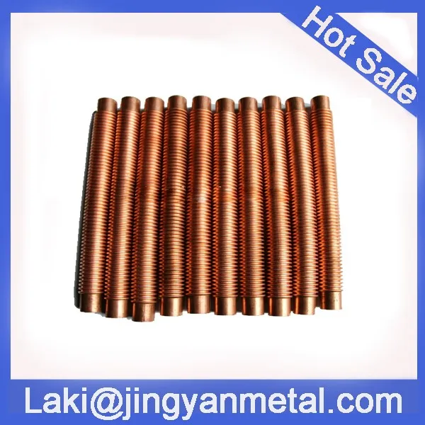 Threaded Copper Corrugated Pipe Bellows - Buy Pipe Bellows,Corrugated ...