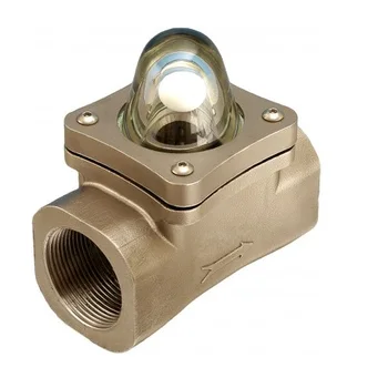 15mm 1/2" Bsp F Brass Rising Ball Visual Flow Indicator - Buy 1/2 Inch ...