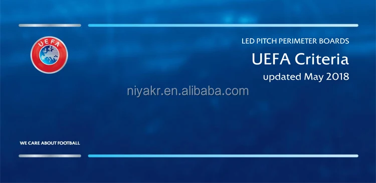 LED Pitch Perimeter Boards - UEFA Criteria & Nationstar