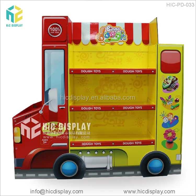 Customized Hot Wheels Display Racks - Enhance Toy Store Appeal