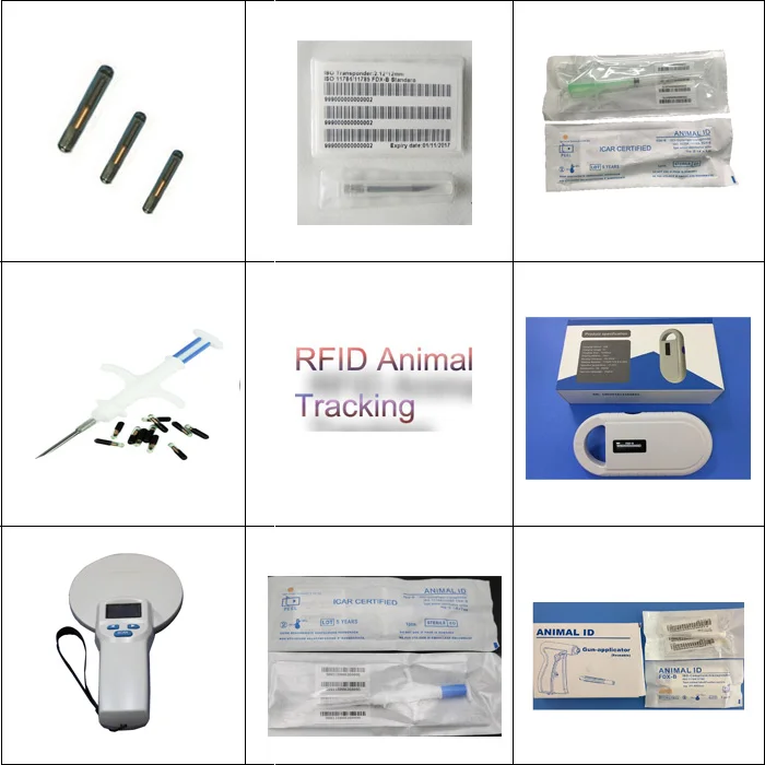 134.2khz Animal RFID Tag Reader - Portable & Efficient