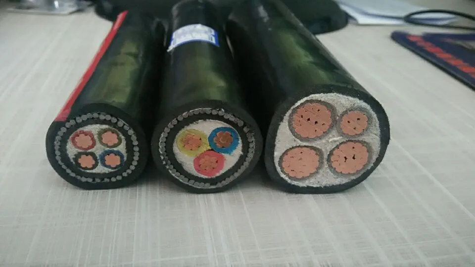 600v Low Voltage Pvc Insulated Copper Conductor 4 Core Armoured Power ...