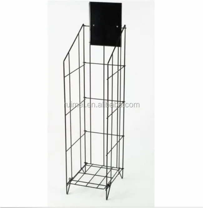Bulk Metal Wire Outdoor Newspaper Rack Magazine Catalog Stand - Buy ...