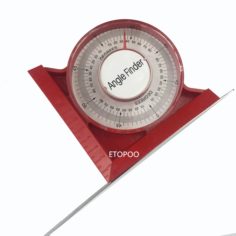 Professional Magnetic Protractor - Precision Angle Finder