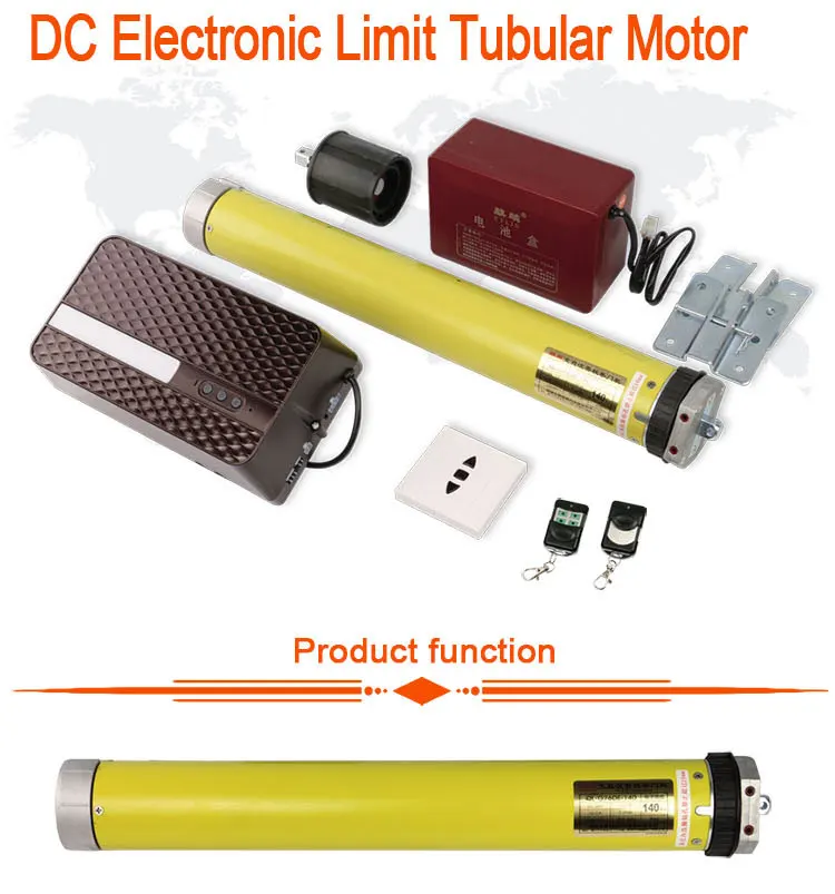 140n Nice Motorised Electronic Limit Switch Tubular Motor For Roller ...