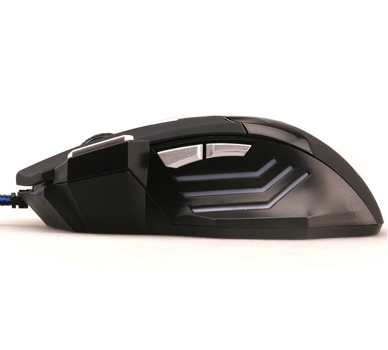 Dragon Blue Led Lighted 7d Weighted Gaming Mouse - Buy Weighted Gaming ...