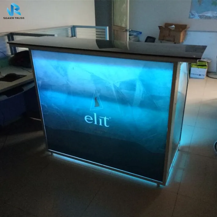 Smart Bar Counter Mobile Bar Counter With Led Folding Bar - Buy Smart ...